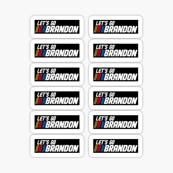 "Let's Go Brandon pack" Sticker for Sale by salma-elm7 | Redbubble