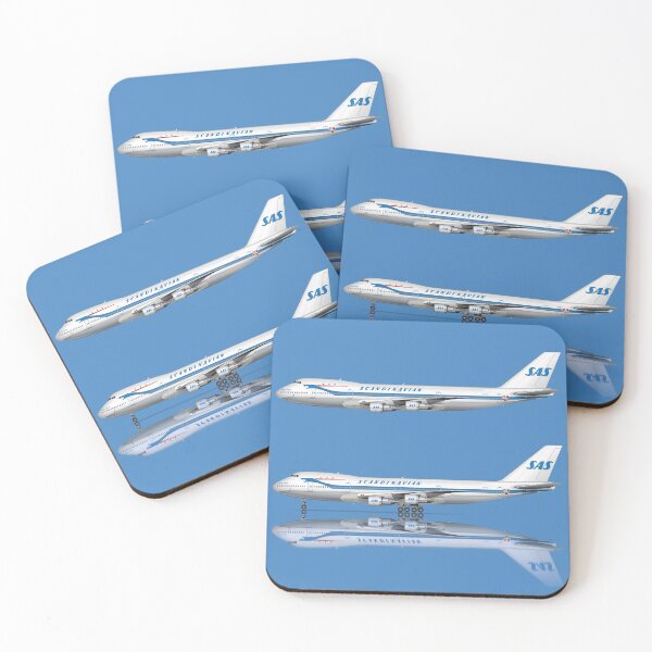 "SAS Scandinavian 747-228" Coasters (Set of 4) for Sale by Number3art ...