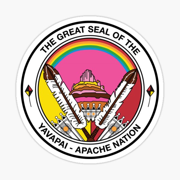 "Great Seal Of The Yavapai-Apache Nation" Sticker for Sale by Pop-Pop-P ...