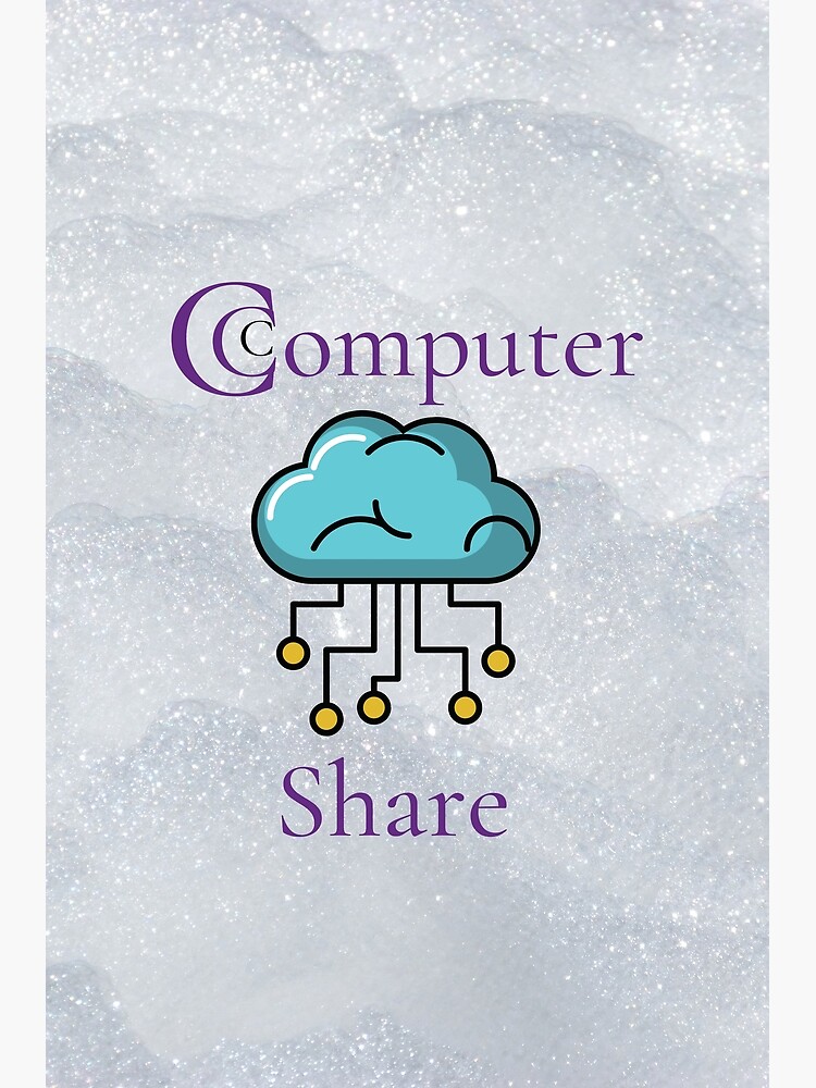 "Computershare" Poster for Sale by Nisansaladesign | Redbubble