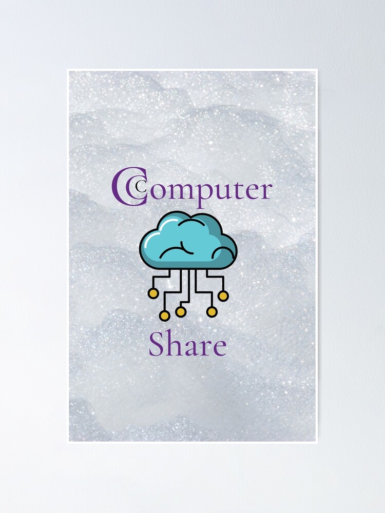 "Computershare" Poster for Sale by Nisansaladesign | Redbubble