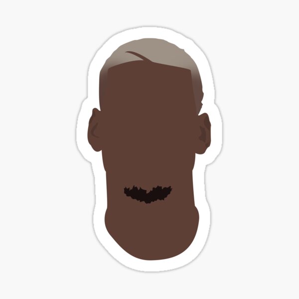 "Paul Pogba Vector Portrait" Sticker for Sale by cottodesign | Redbubble