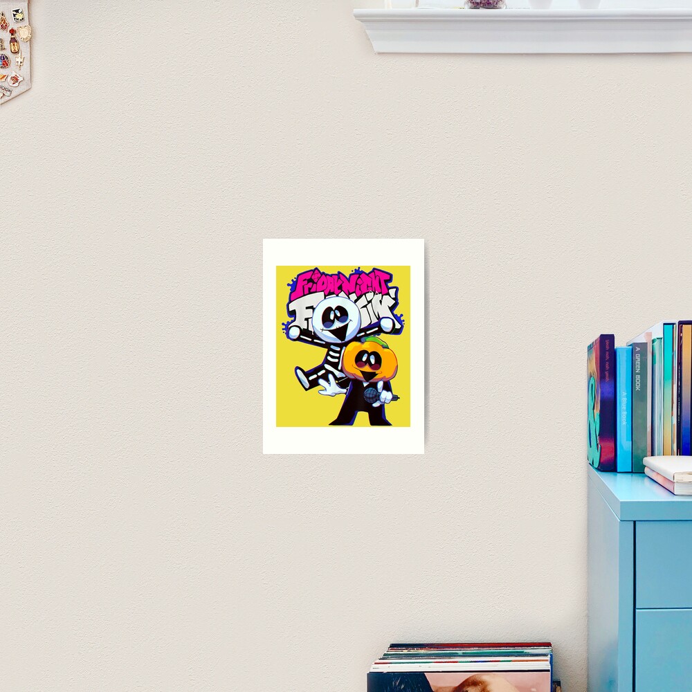 "Friday Night - Funkins Skid And Pump" Art Print for Sale by Kingpoew ...