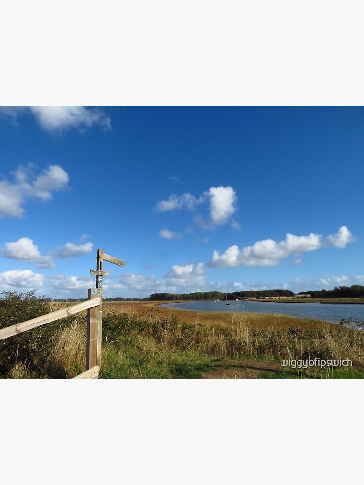 "Butley River, Suffolk" Sticker for Sale by wiggyofipswich | Redbubble