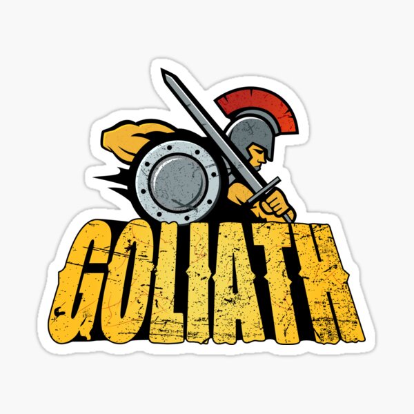"Goliath SFGA" Sticker for Sale by carowindsfanson | Redbubble