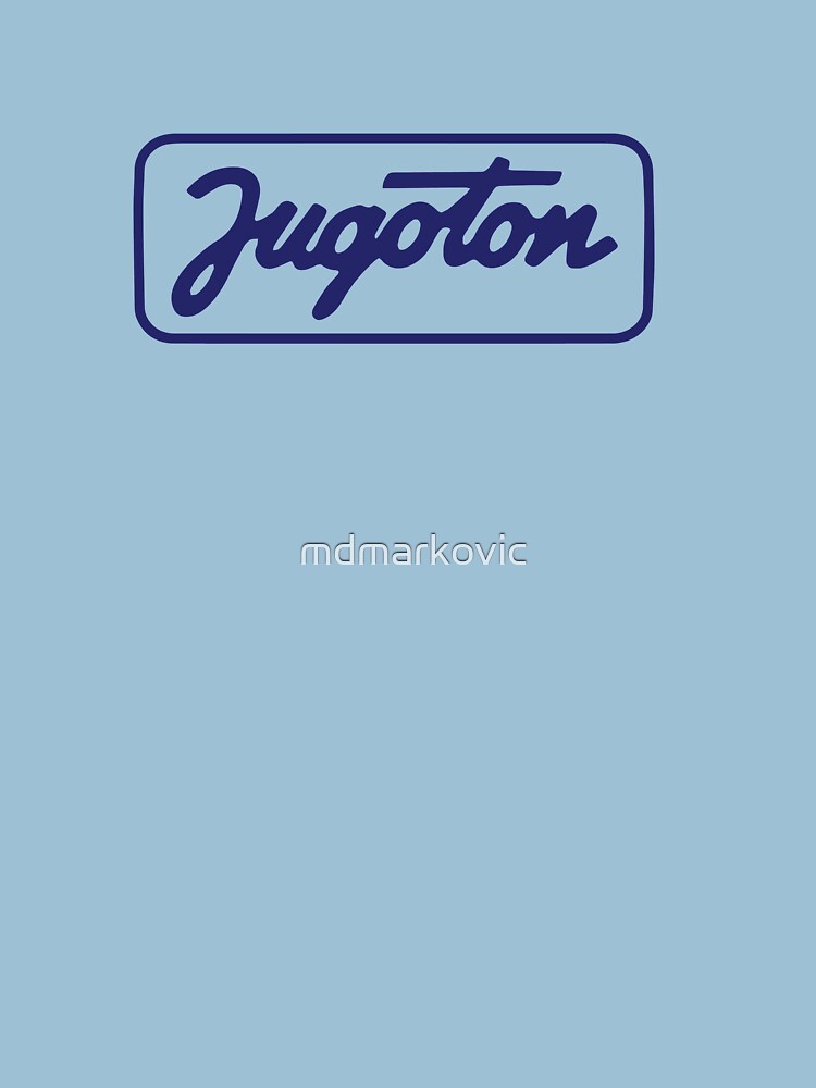 "Jugoton record label design Yugoslavia Blue" T-shirt for Sale by ...