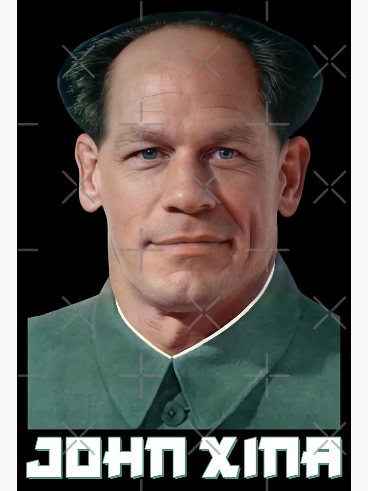 "John Xina Meme (Mao Tse Tung Zhong John China)" Art Print by ...