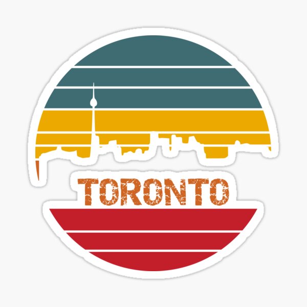 "Canadian Locations Toronto" Sticker by StarWheels | Redbubble