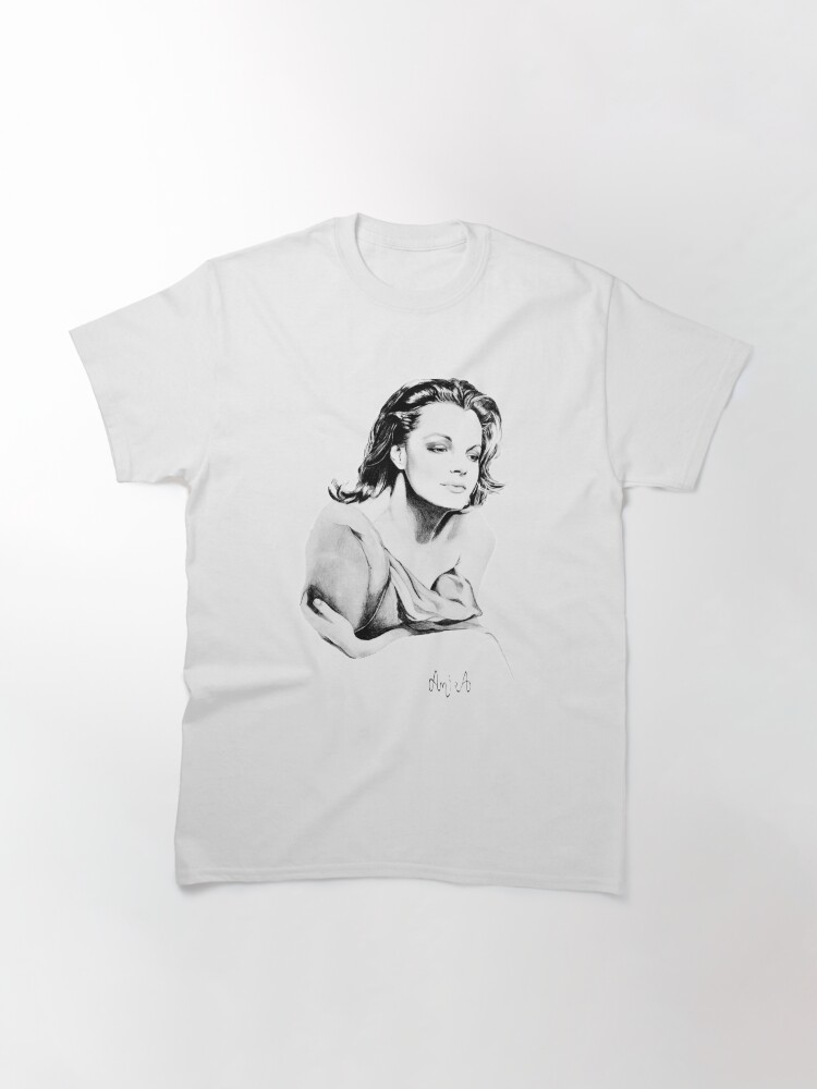 T-shirt classique for Sale avec l'œuvre « Romy Schneider » de l'artiste ...