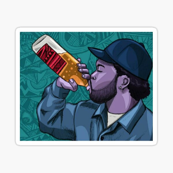 "Ice Cube Hip-hop design| Perfect Gift" Sticker by walkerwillss | Redbubble
