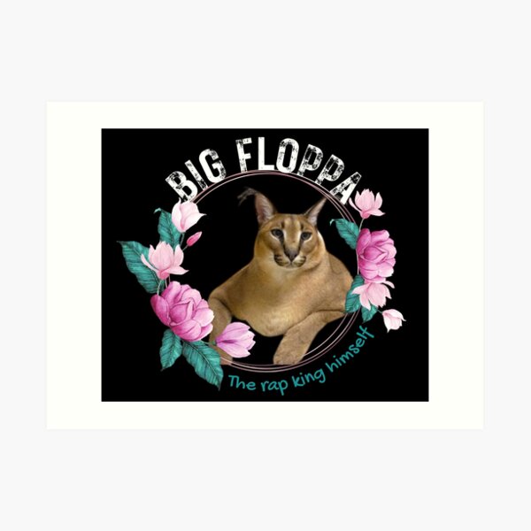 "Big Floppa zab loing Big Floppa Cat" Art Print for Sale by llon ...