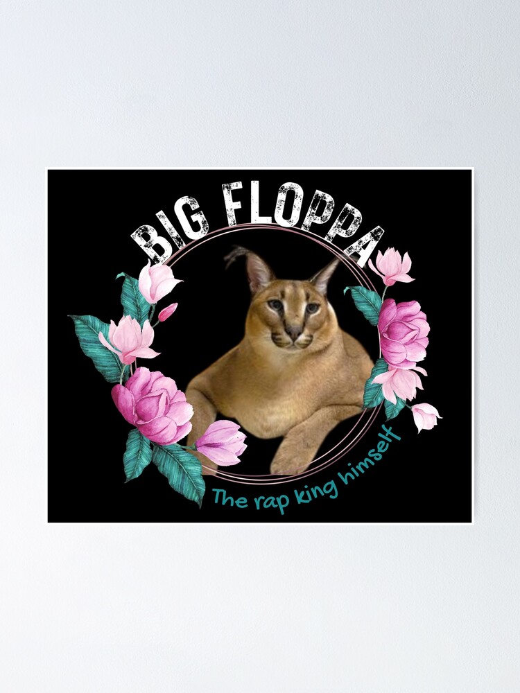 Póster «Big Floppa zab loing Big Floppa Cat» de llon | Redbubble