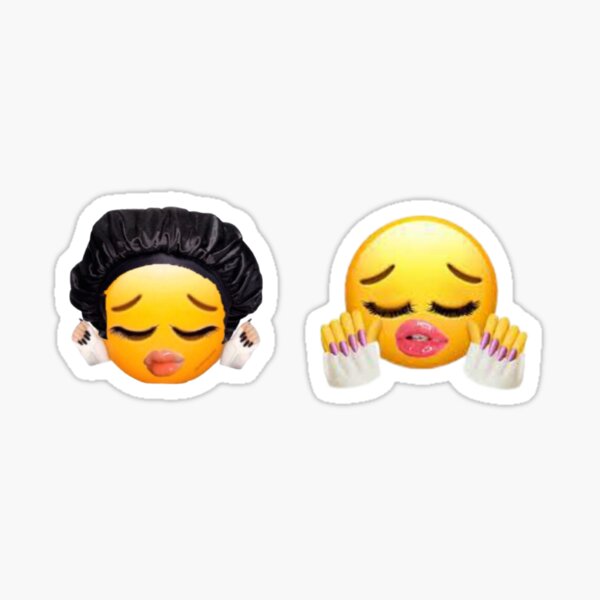 "periodt emojis" Sticker for Sale by stickersbyela | Redbubble