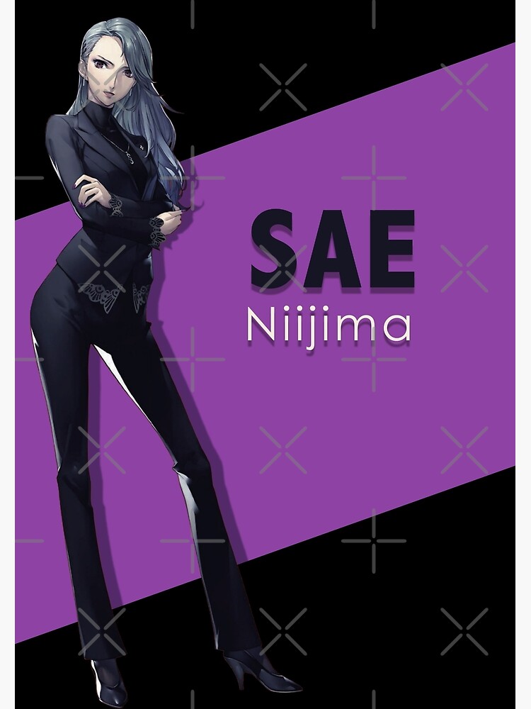 "Sae Niijima Portrait Persona 5" Poster for Sale by gamerzemporium ...