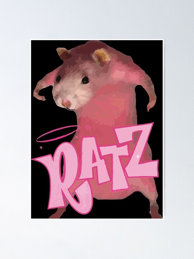 "Ratz Pink Meme " Poster for Sale by Robin2000 | Redbubble