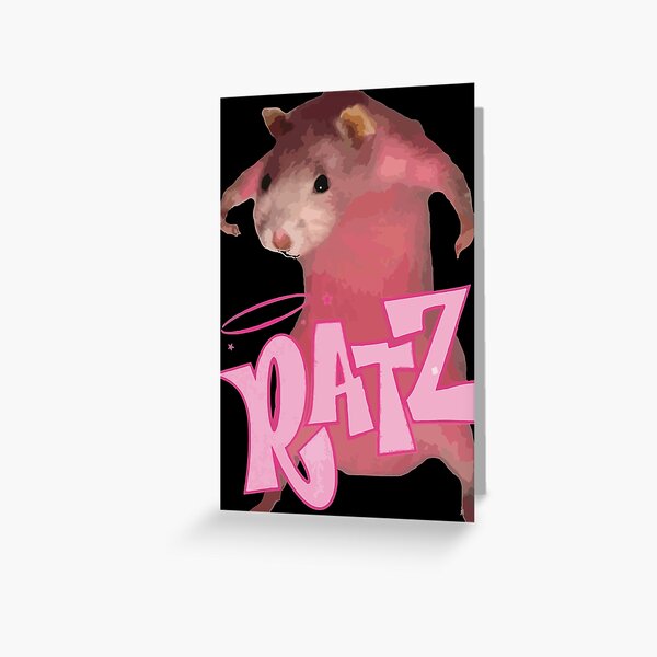 "Ratz Pink Meme " Greeting Card by Robin2000 | Redbubble