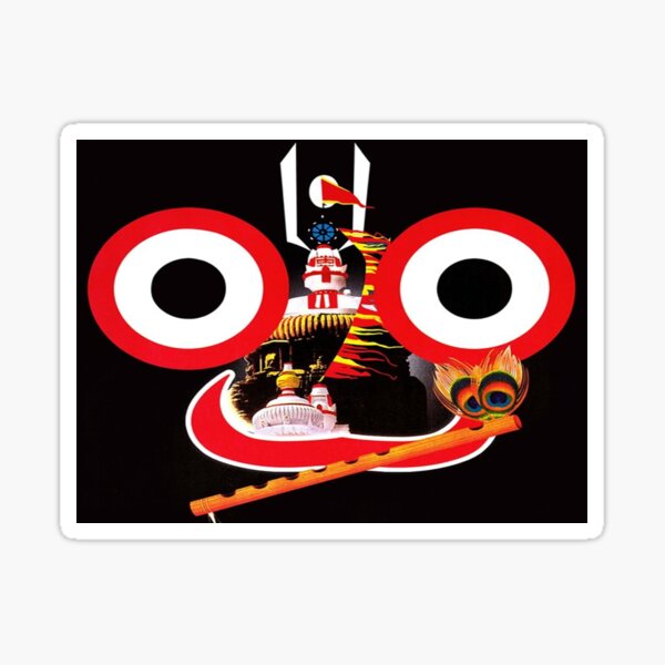 "Jai Jagannath Art" Sticker by bsudhakar70 | Redbubble