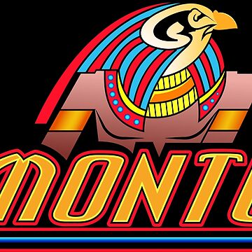"Montu" Sticker for Sale by carowindsfanson | Redbubble