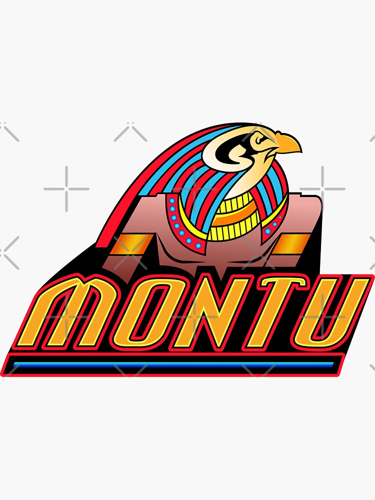 "Montu" Sticker for Sale by carowindsfanson | Redbubble