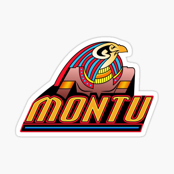 "Montu" Sticker for Sale by carowindsfanson | Redbubble