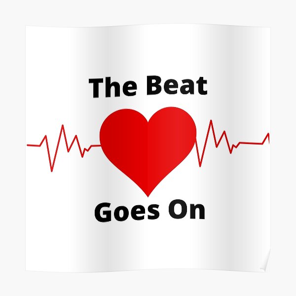 "The Beat Goes On - Heart Attack Survivor - Silhouette - Cardiac Nurse ...
