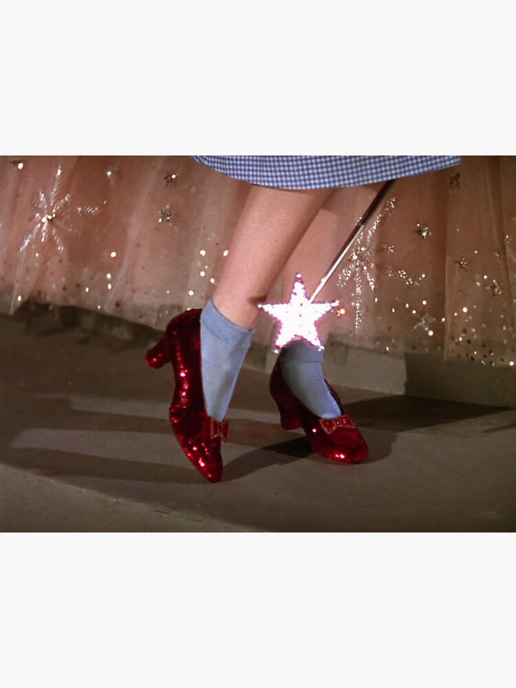 "Glinda and the Ruby Slippers" Sticker for Sale by lucyc13 | Redbubble