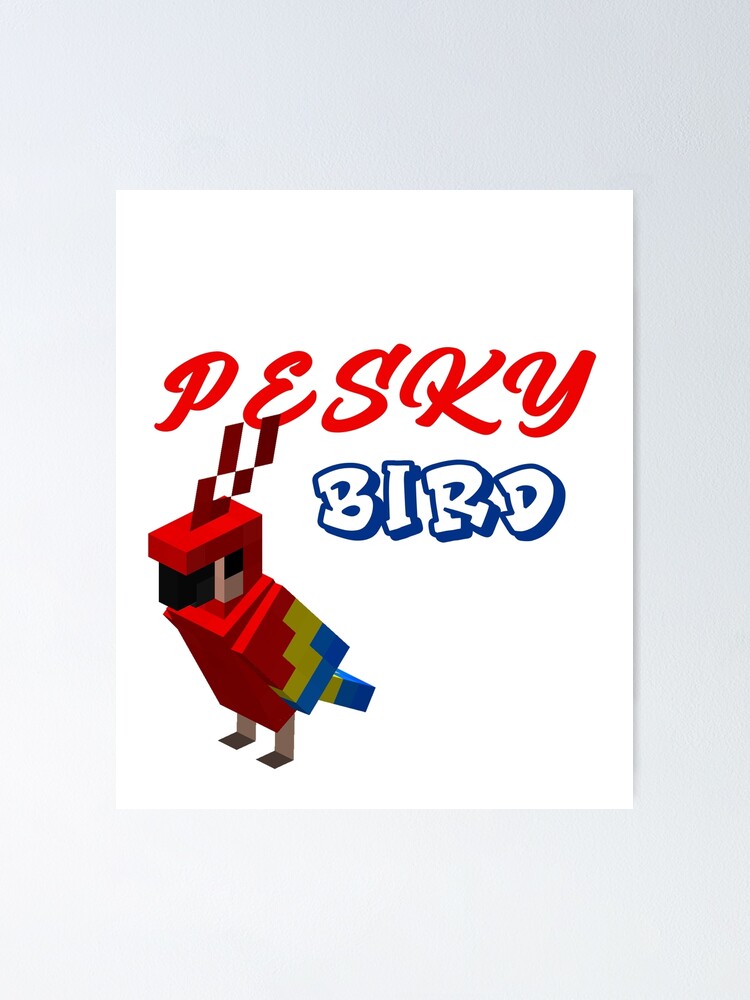 "pesky bird" Poster by handa19 | Redbubble