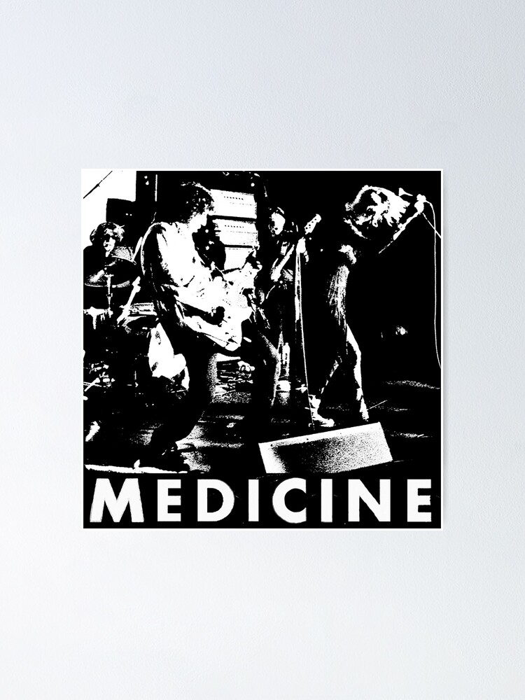 "Medicine Band" Poster for Sale by racingfan77 | Redbubble
