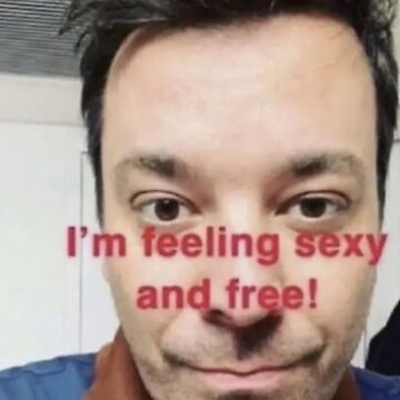 "Jimmy Fallon - Meme" Greeting Card for Sale by nastyelves | Redbubble