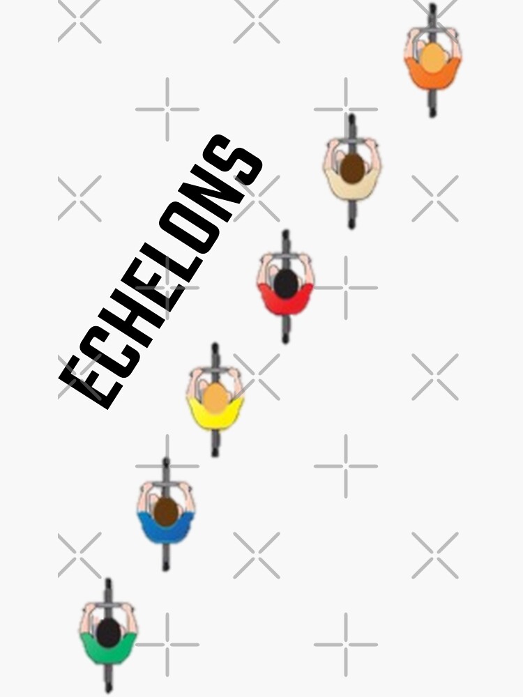 "Echelons and crosswinds" Sticker for Sale by Whatalifestyle | Redbubble