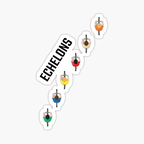 "Echelons and crosswinds" Sticker for Sale by Whatalifestyle | Redbubble