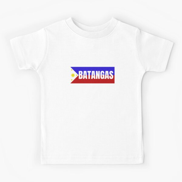 "Province of Batangas in the Philippines Flag" Kids T-Shirt for Sale by ...