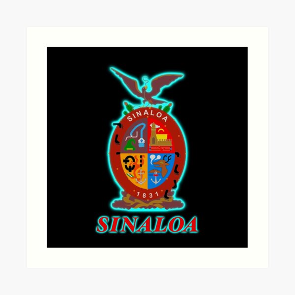 "Coat of arms del hermoso estado de Sinaloa , Mexico" Art Print by ...