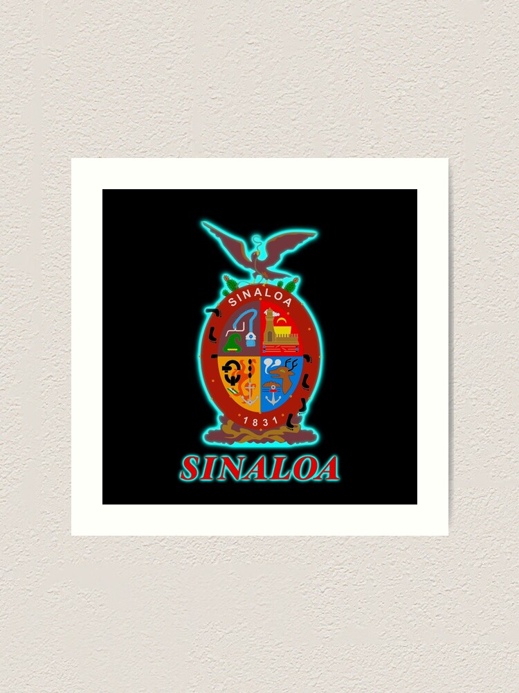 "Coat of arms del hermoso estado de Sinaloa , Mexico" Art Print by ...