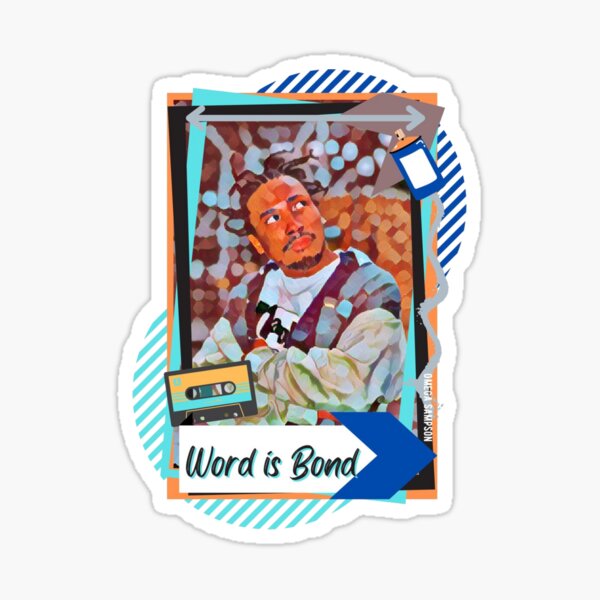 "ODB Word is Bond" Sticker for Sale by artbyomega | Redbubble