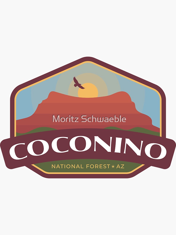 "Coconino National Forest – Arizona " Sticker for Sale by ...