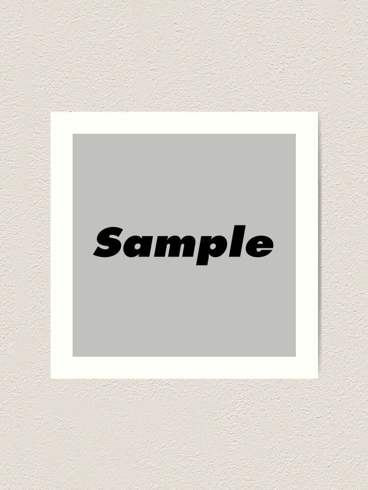 "Sample Set Symbol" Art Print for Sale by Biochao | Redbubble