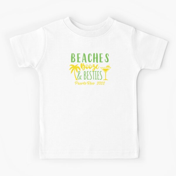 "Beaches Besties Bachelorette Puerto Rico 2022 Girls Trip product" Kids ...
