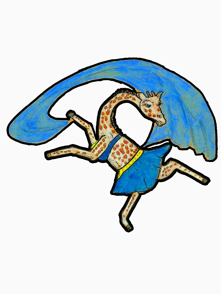 "Belly Dancing Giraffe" T-shirt for Sale by Starbelly208 | Redbubble ...