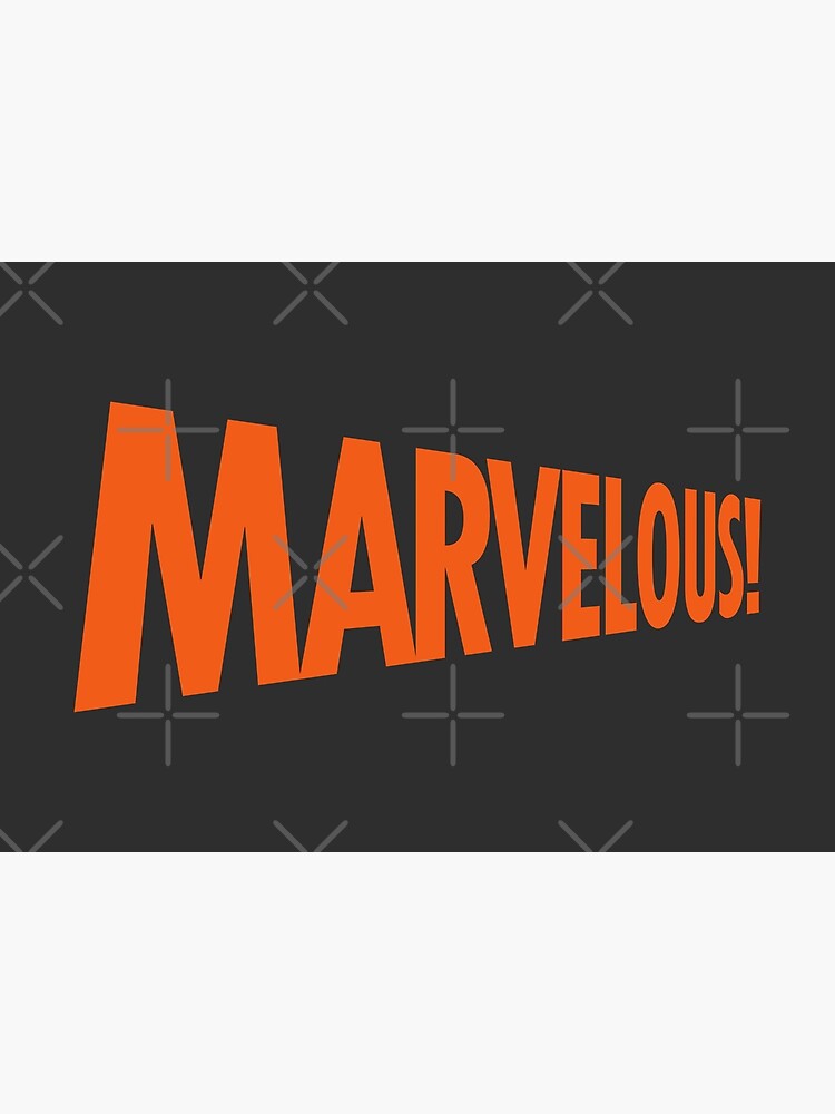 "Marvelous! (マーベラス) Logo" Art Print by RubenCRM | Redbubble