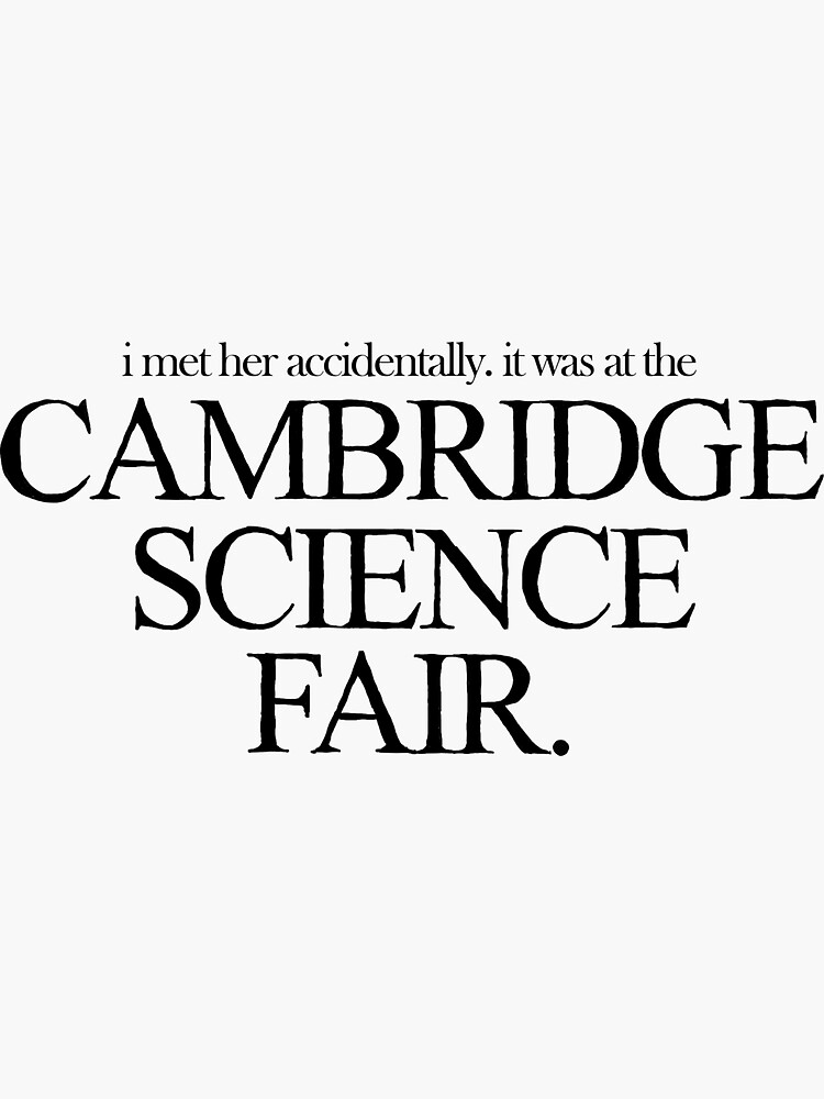 "Science Fair" Sticker for Sale by kaptainkale | Redbubble