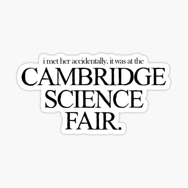"Science Fair" Sticker for Sale by kaptainkale | Redbubble