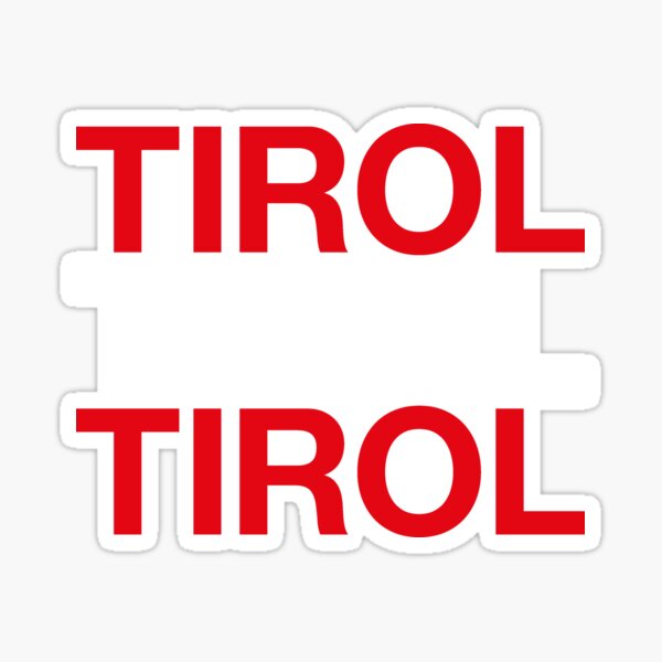 "TIROL Austrian Flag" Sticker for Sale by eyesblau | Redbubble