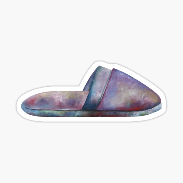 "Lavender Slipper" Sticker for Sale by NiaAlexanderArt | Redbubble