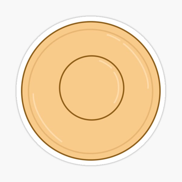 "Squid Game Dalgona Circle" Sticker for Sale by huyenlinh | Redbubble