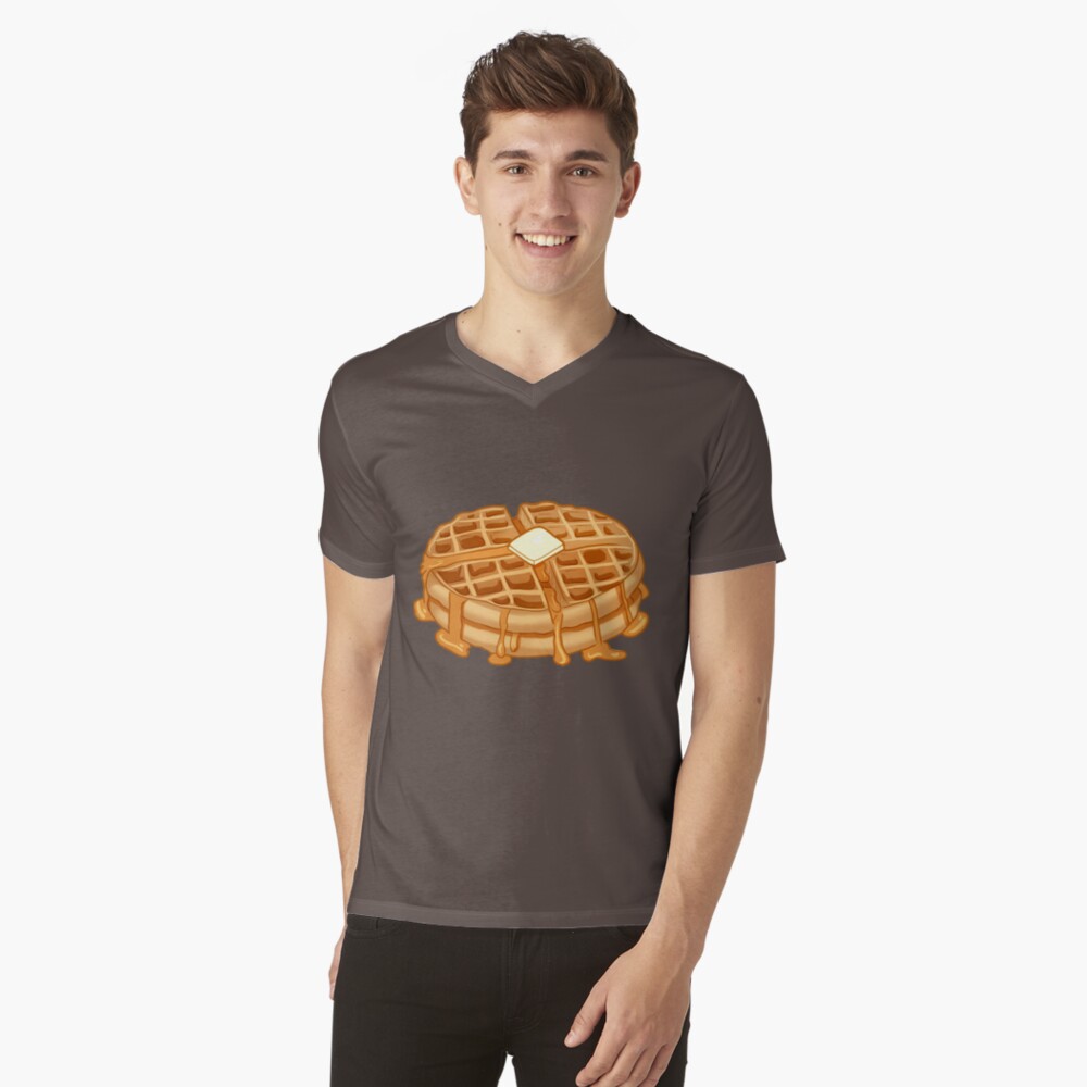 "Belgian waffle" Sticker by fluffywaves | Redbubble