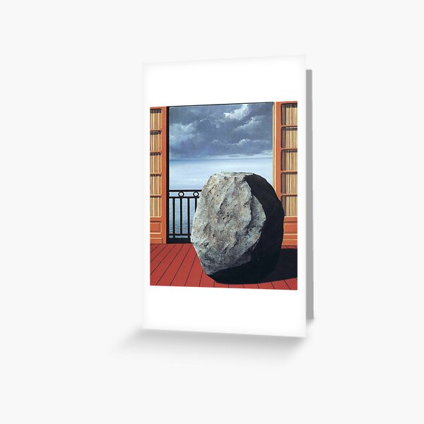 "Invisible world-Rene Magritte" Greeting Card for Sale by superbarts ...