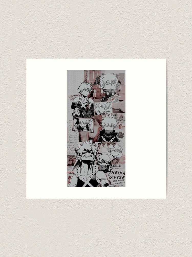 "my hero academia(boku no hero): Katsuki Bakugo" Art Print for Sale by ...