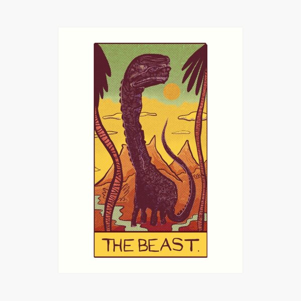 "The Beast - Tarot Card" Art Print for Sale by SIRAKIRI | Redbubble
