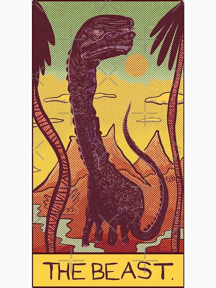 "The Beast - Tarot Card" Art Print for Sale by SIRAKIRI | Redbubble
